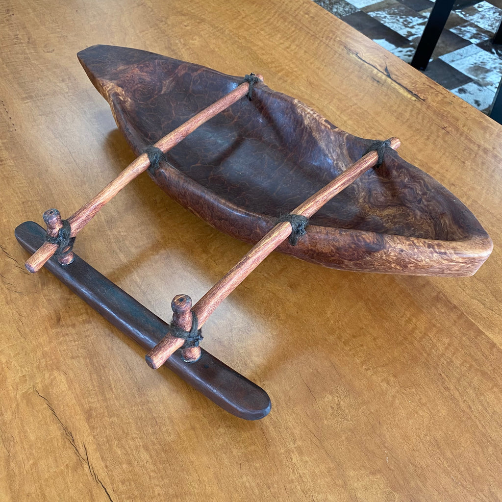 Rob Fry's Outrigger Boat – Wildwood Designs Furniture